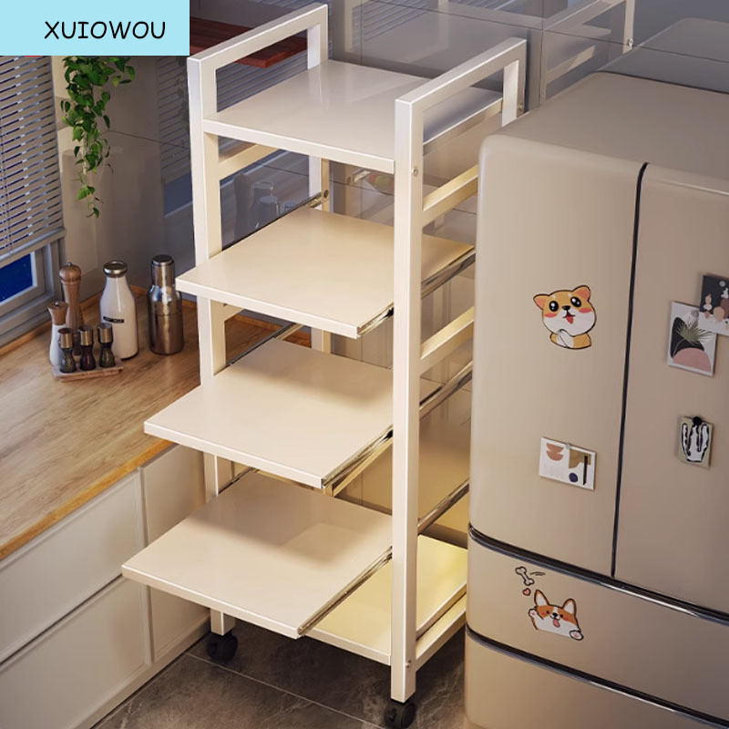 Kitchen Rack Gap Storage Rack Pull-out Storage Rack Floor-standing ...
