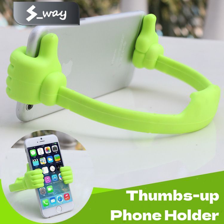 Thumbs-up Phone Holder Colorful Hand Modeling Phone Stand Bracket ...