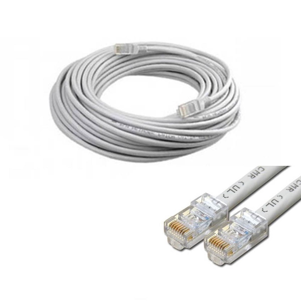 Internet Lan Cable Pre-Pressed 2 Ends 10m 20m 25m 1.5m 3m 5m 30m 40m ...