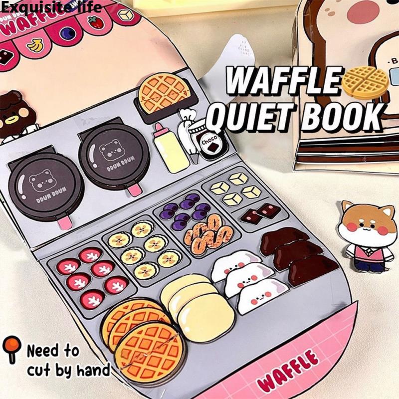 DIY Quiet Book Pinch Fun Immersive Quiet Book Handmade Decompression ...