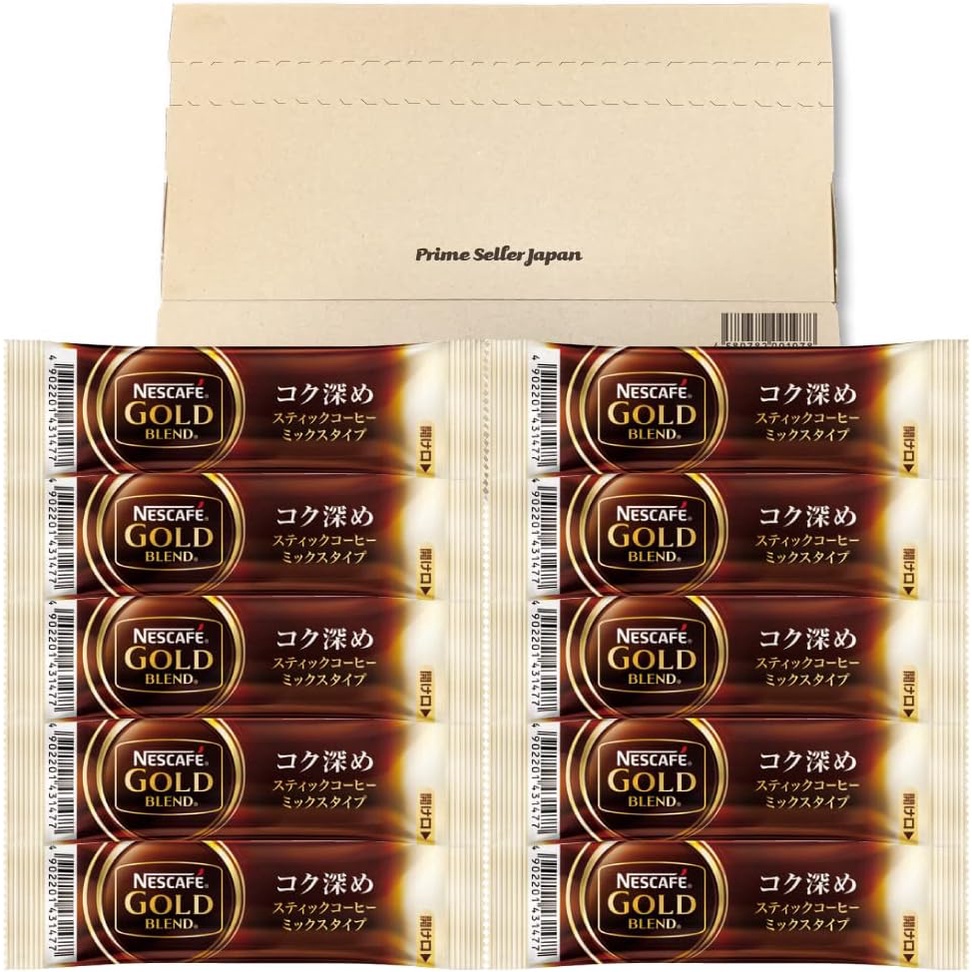 nescafe gold blend rich deep stick coffee 10 psj variety box assorted ...