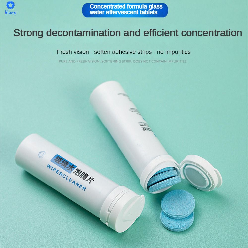 Bottled Solid Wiper Essence Car Gift Glass Cleaning Tablets Cleaning ...