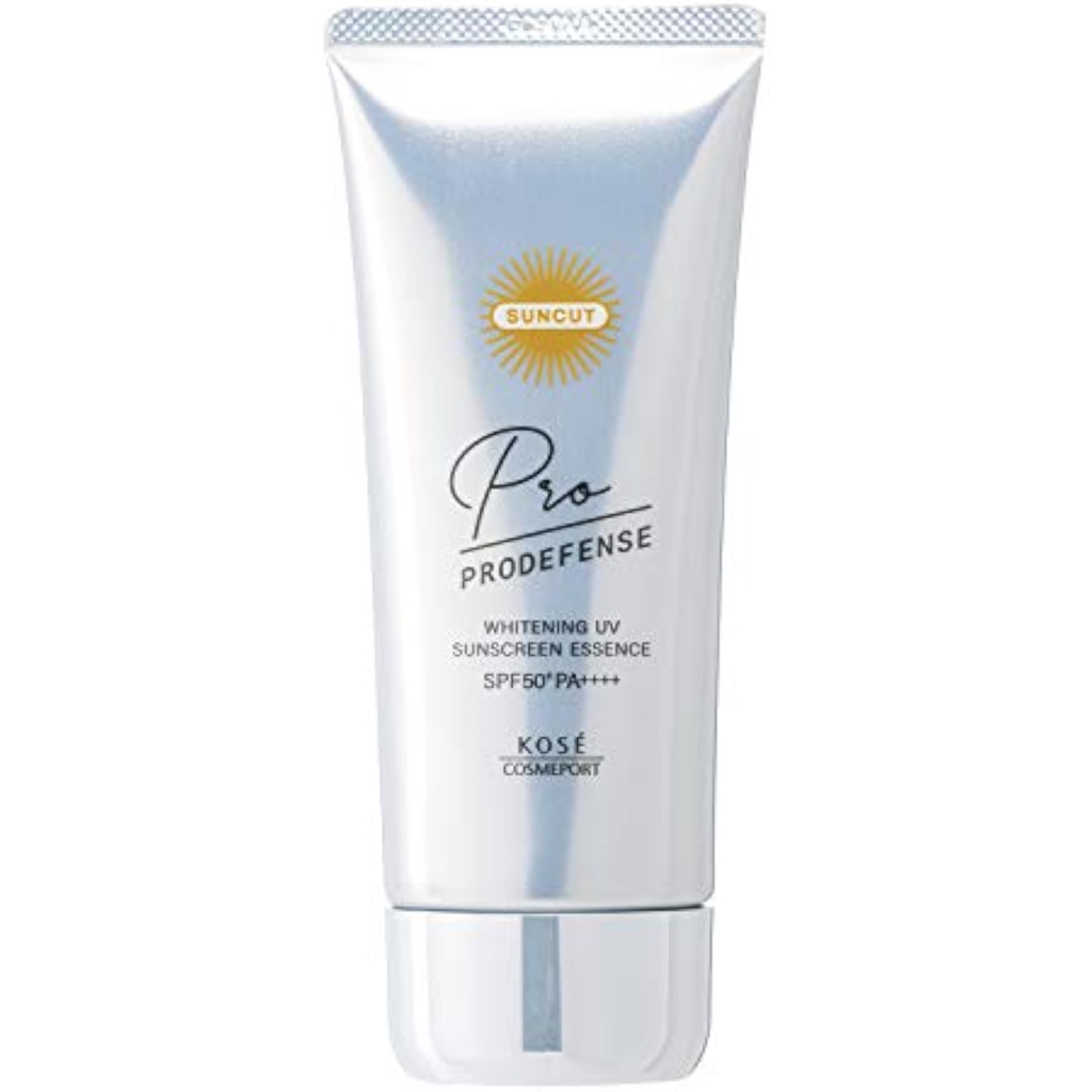KOSE Suncut Pro Defense Whitening Sunscreen UV Essence Stain Prevents ...