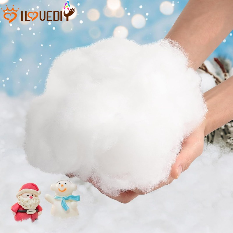 Artificial Fluffy Snow Props / Christmas Tree Village Display ...
