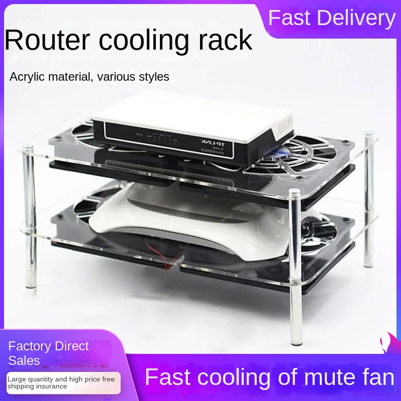 Router WiFi Cooling Bracket Data Machine Cooling Set-Top Box Cooling ...
