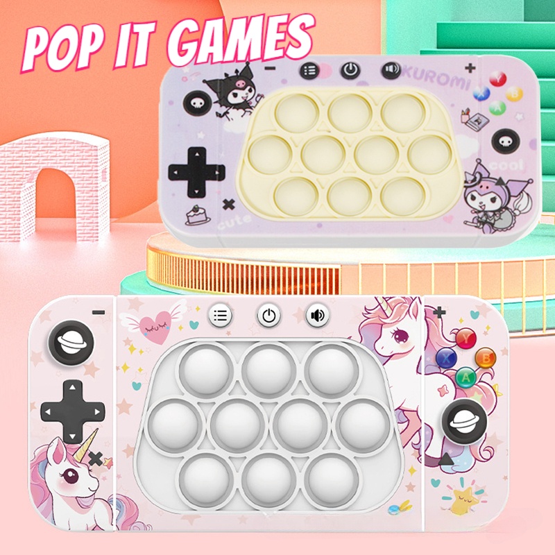 Upgraded 120 Levels Electric Pop it Game Console Pop Light and Quick ...