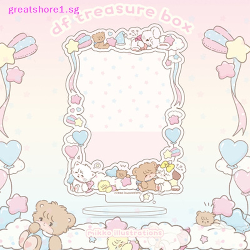 GREATSHORE Cartoon Acrylic Photocard Frame Display Holder Cute Photo ...