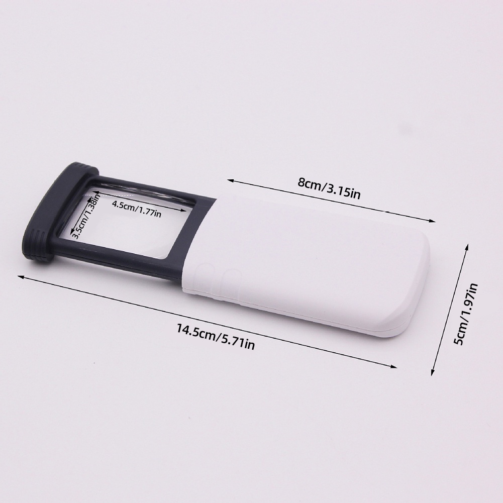 Pull-out Magnifying Glass Foldable Portable Mini Magnifying Glass ...