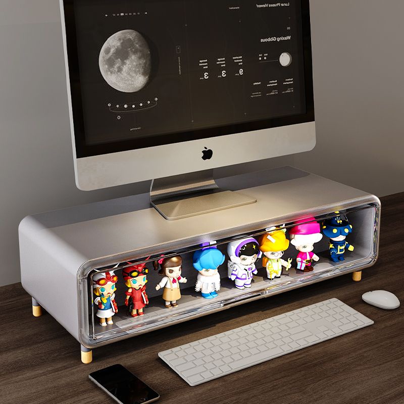 Elevated Rack Figure Display Cabinet Doll Storage Desktop Storage Rack ...