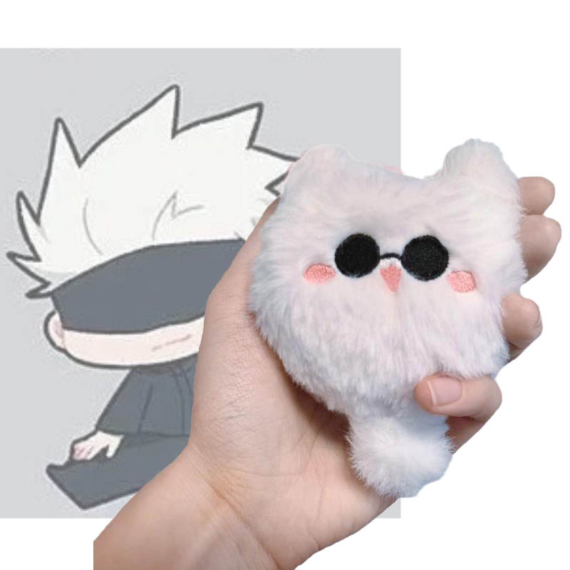 Geto Suguru Satoru Gojo Keychain Anime Jujutsu Kaisen Cosplay Plush ...