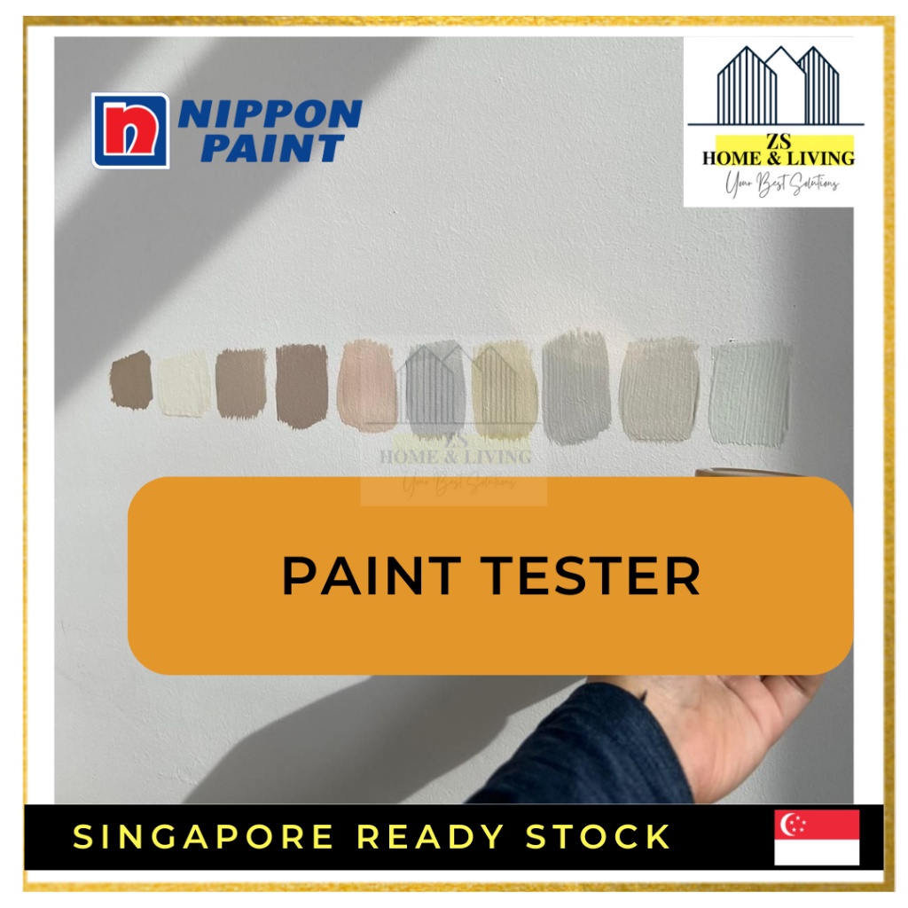 PAINT COLOR TESTER PAINT COLOR SAMPLE 200ML | Shopee Singapore