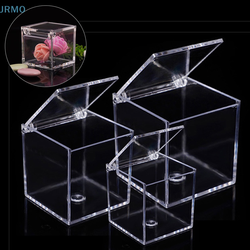 JRMO Transparent Acrylic Candy Box Birthday Wedding Chocolate Candy ...