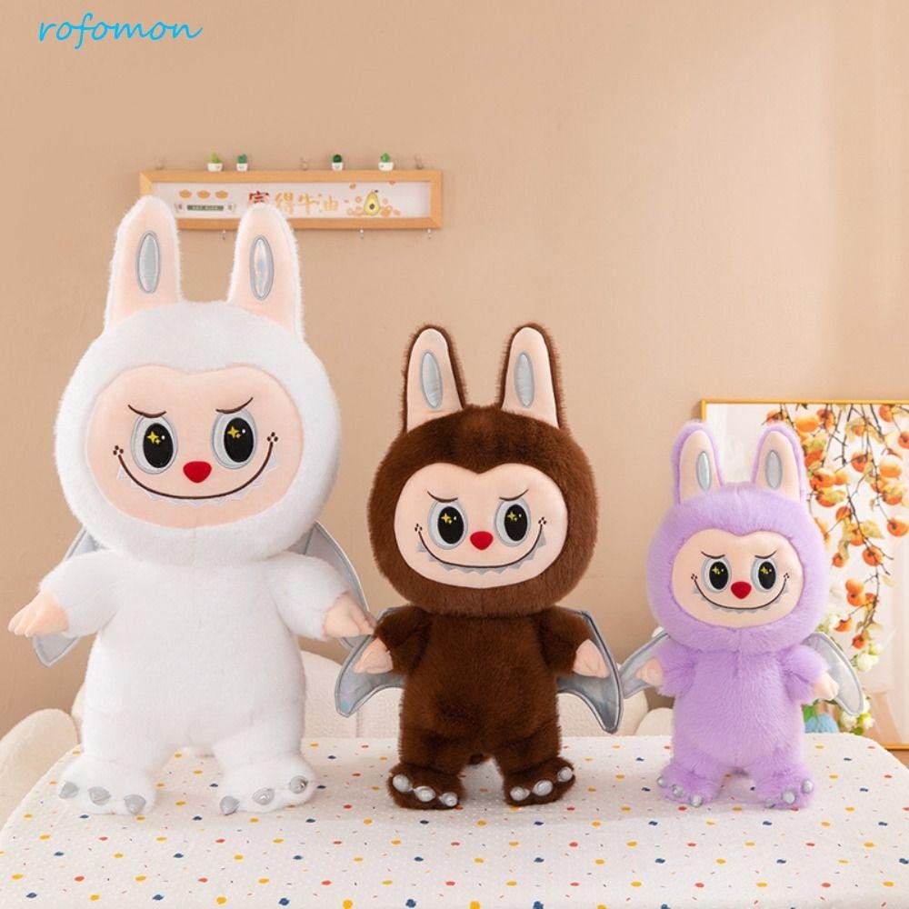 ROFOMON Angel Labubu Plush Dolls, Cute Stuffed Labubu Plush Toy, Labubu ...
