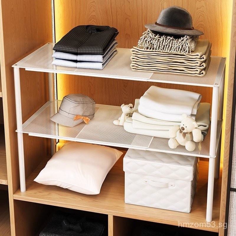 Expandable Cabinet Layered Shelf Wardrobe Divider Board Inner Partition ...