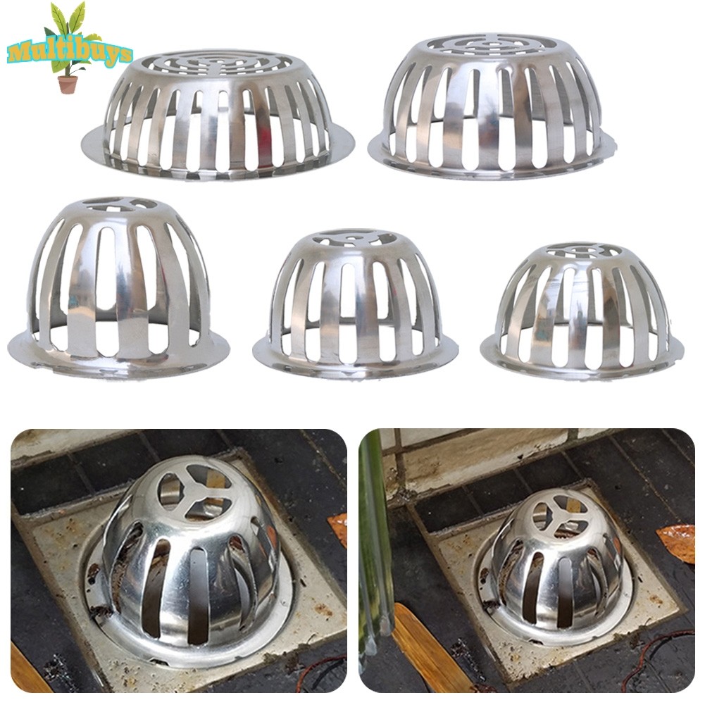 [Mulstore] Stainless Steel Balcony Drainage Roof Round Floor Drain ...