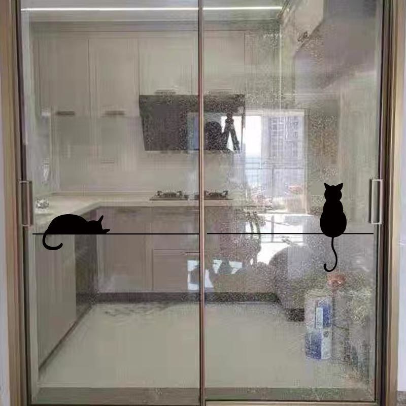 Shopee Official Balcony Glass Door Anti-Collision Sticker Kitchen ...