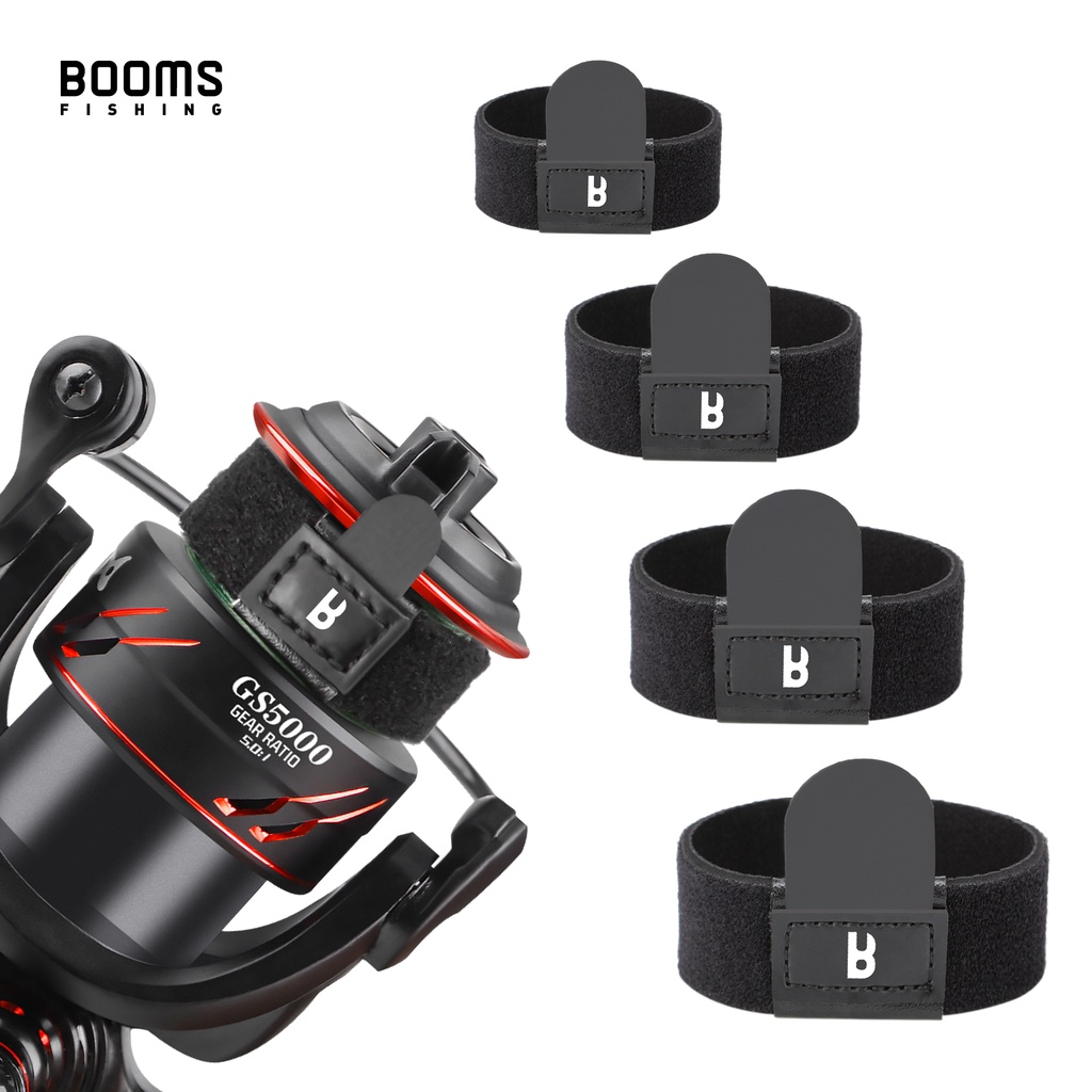 Booms Fishing SB1 Spool Band Belt Spinning Line Reel Protective Cover ...
