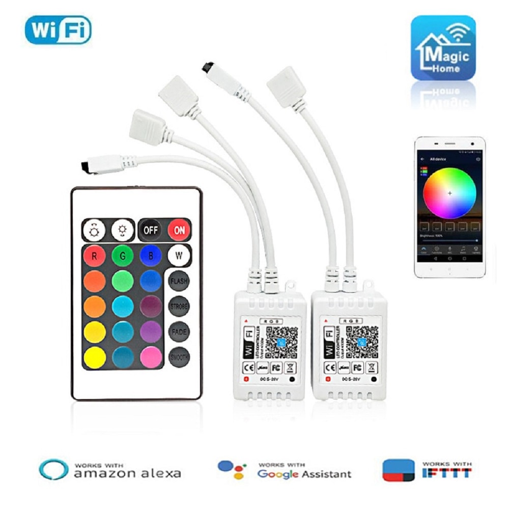 [SG STOCK] LED Strip light RGB Fairy light USB Power Plug With Remote ...