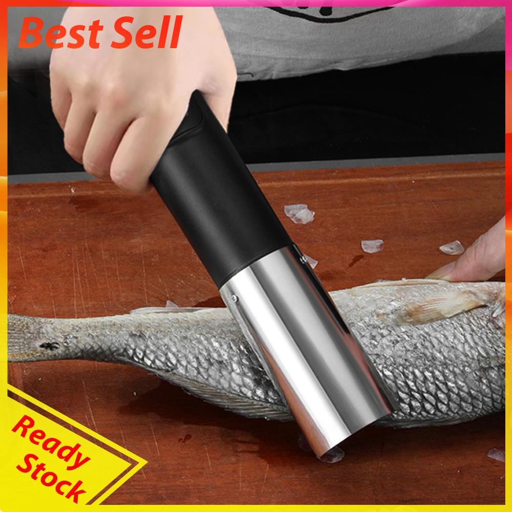 Waterproof Fish Scaler Remover Electric Fish Scaler Tool for Scraping ...