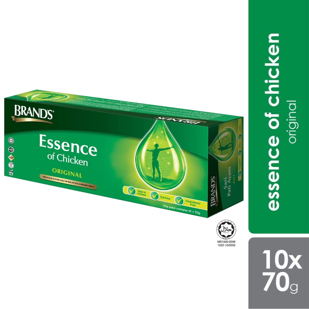 Brand's Essence of Chicken 70g x 10s (Original) | Shopee Singapore