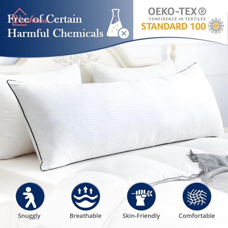 Vaahome Couple Pillow Adult Plus Long Pillow Core Long Section 1.2m 1 ...