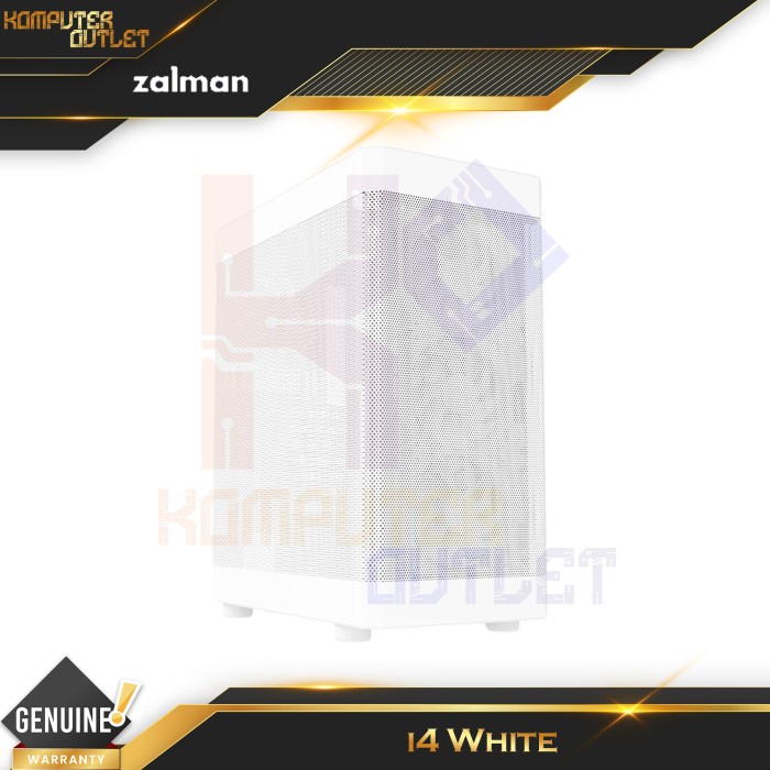 Zalman i4 White ATX Mid Tower PC Case | Shopee Singapore