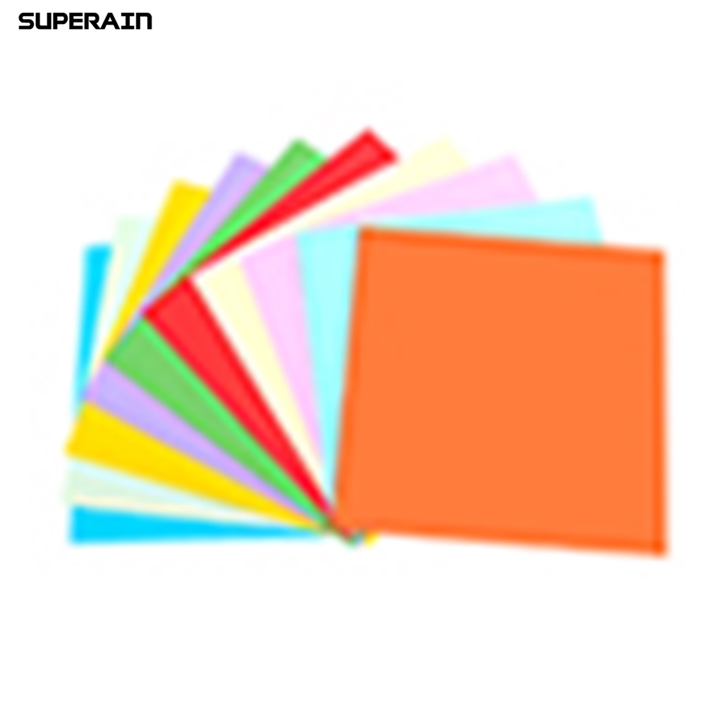 100Pcs Square Origami Paper Double Sided Coloured DIY Folded Papercraft ...
