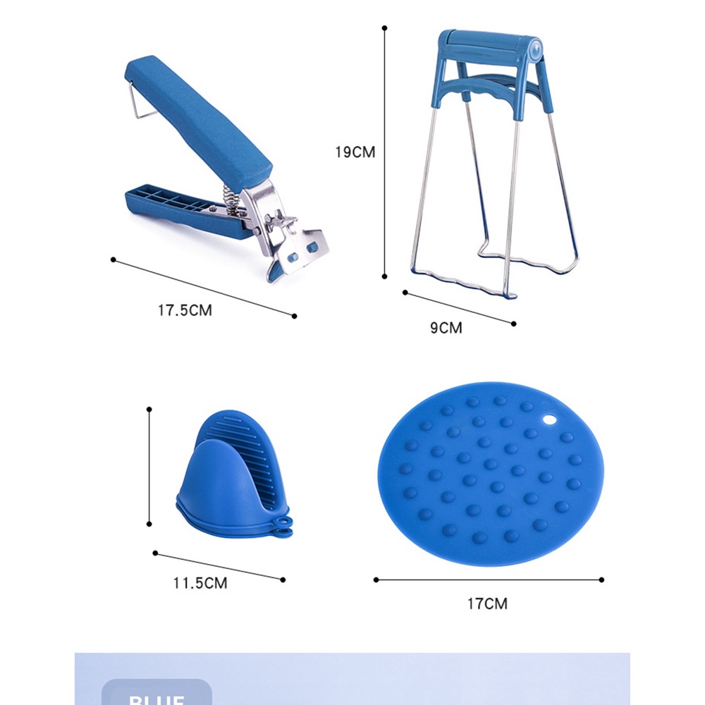 SG Delivery Dish Clamp Multifunction Bowl Clip Lifting Plate Kitchen ...