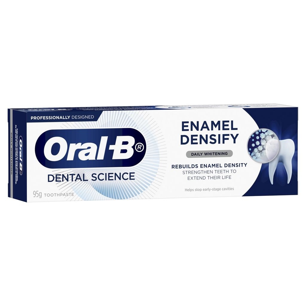 Oral-B Dental Science Enamel Densify Daily Whitening Toothpaste 95G ...