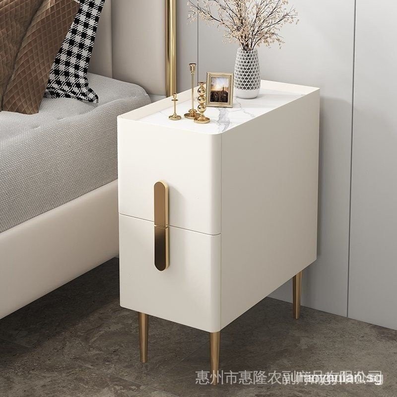 【SG local send】Ultra narrow bedside table/narrow bedside table/bedside ...