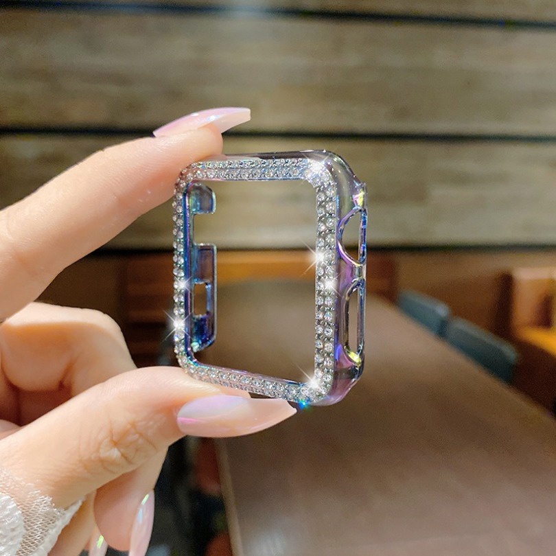 Diamond Case For Apple Watch Series 9 Ultra 2 49mm 6 5 4 3 Bumper ...