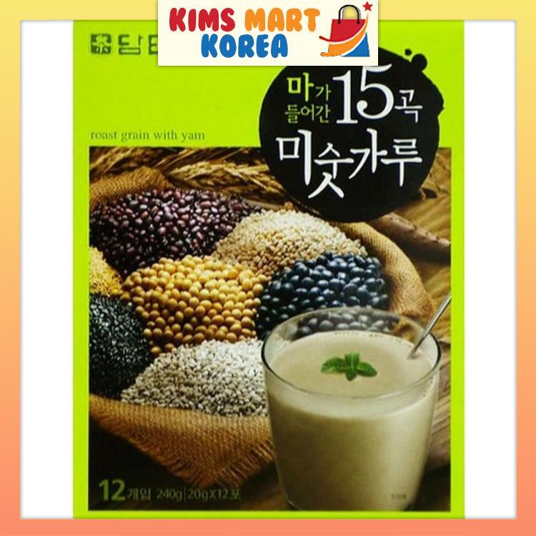 Damtuh 15 Roasted Grains with Yam Powder Korean Food 240g | Shopee ...