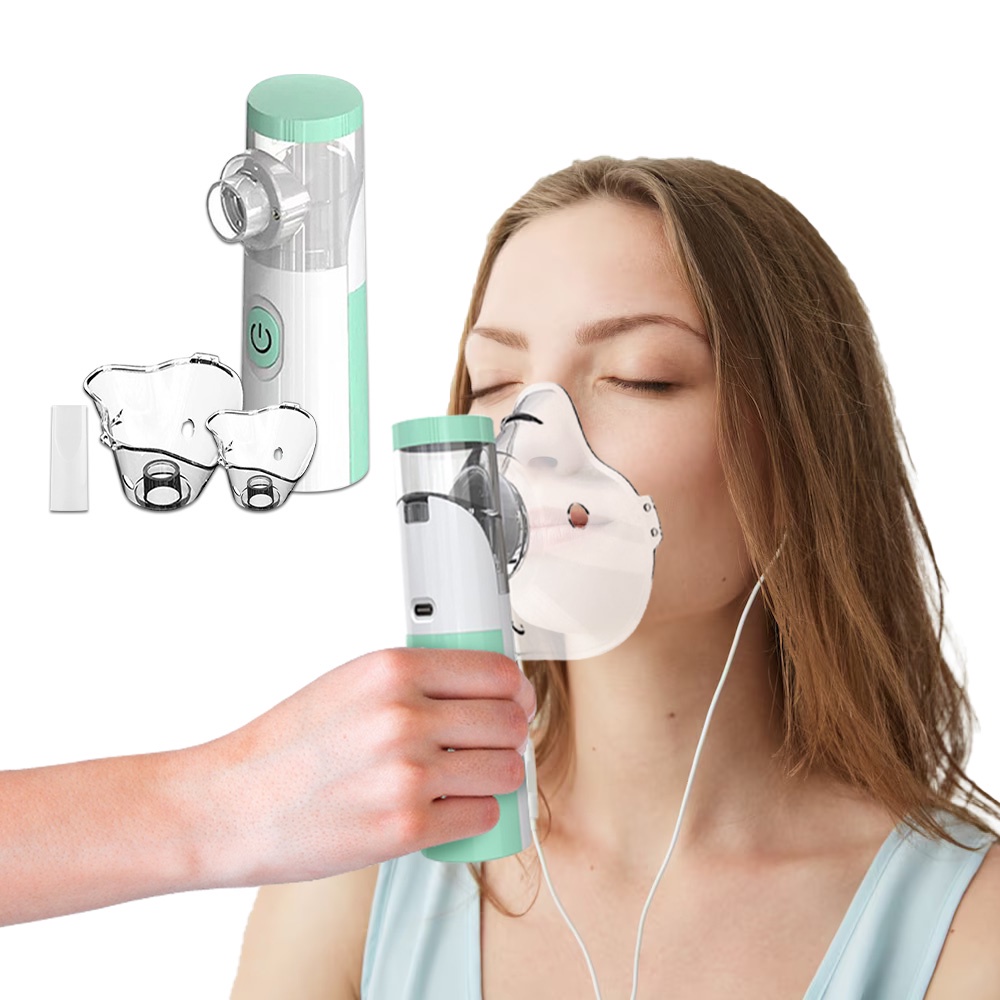 Medical Equipment Silent Nebulizer Mini Handheld Inhaler Inhalator Kids ...