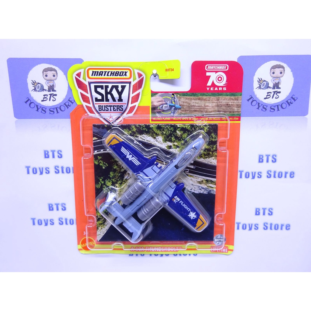 Matchbox Sky Busters A-10A Thunderbolt | Shopee Singapore