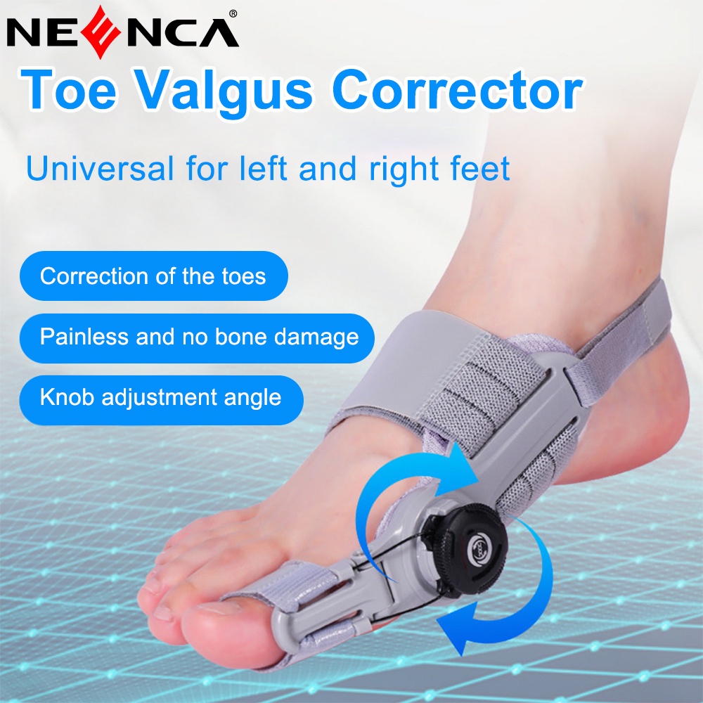 NEENCA Adjustable Bunions Toe Corrector Hallux Valgus Corrector Toe ...