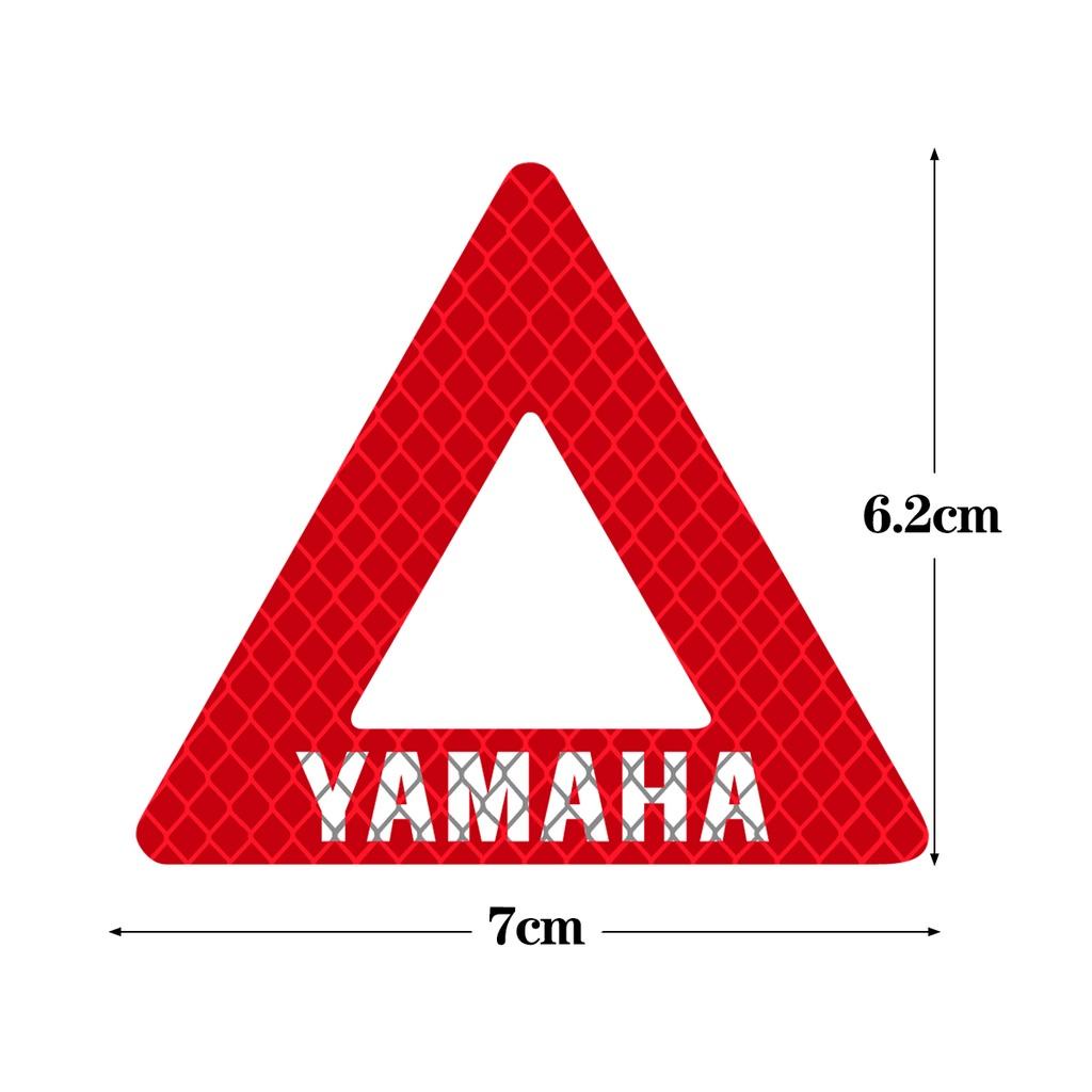Triangle Strong Reflective Sticker for Paper Yamaha Suzuki Kawasaki ...