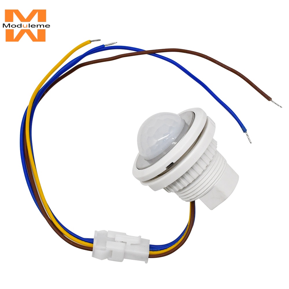 AC85-265V PIR Motion Sensor Light Switch Adjustable Body Ceiling Mount ...