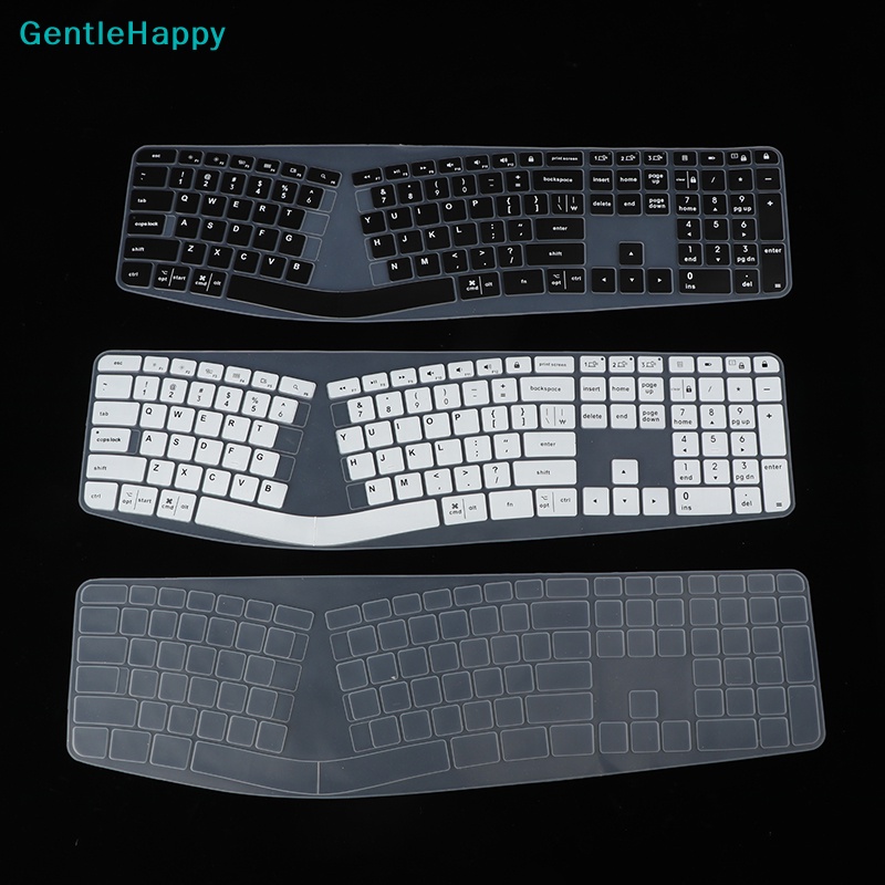 GentleHappy Keyboard Cover for Logitech ERGO K860 Silicone Protector ...