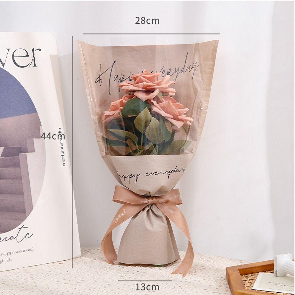 Packing Sleeve Bag Wrapping Sleeve Plastic Bouquet Packing Bag ...