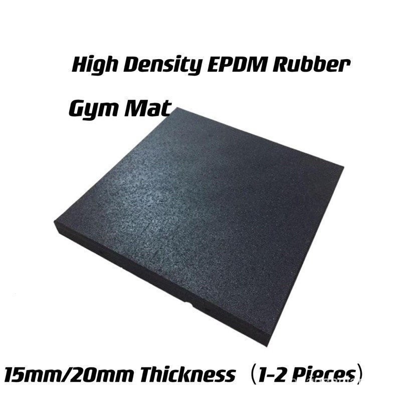 【SG local send】exercise mat/gym mat/gym mat floor/Rubber gym mats High ...