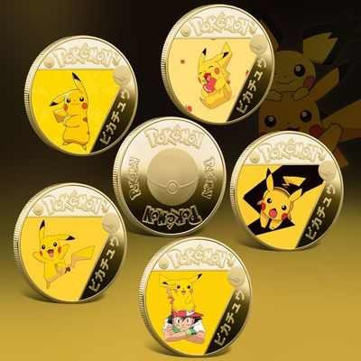 pokémon cards Pokémon Pokémon Pikachu Commemorative Coin Pokémon ...