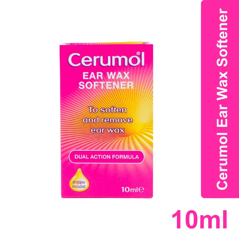 Cerumol Ear Wax Softener Dual Action Formula 10ML | Shopee Singapore