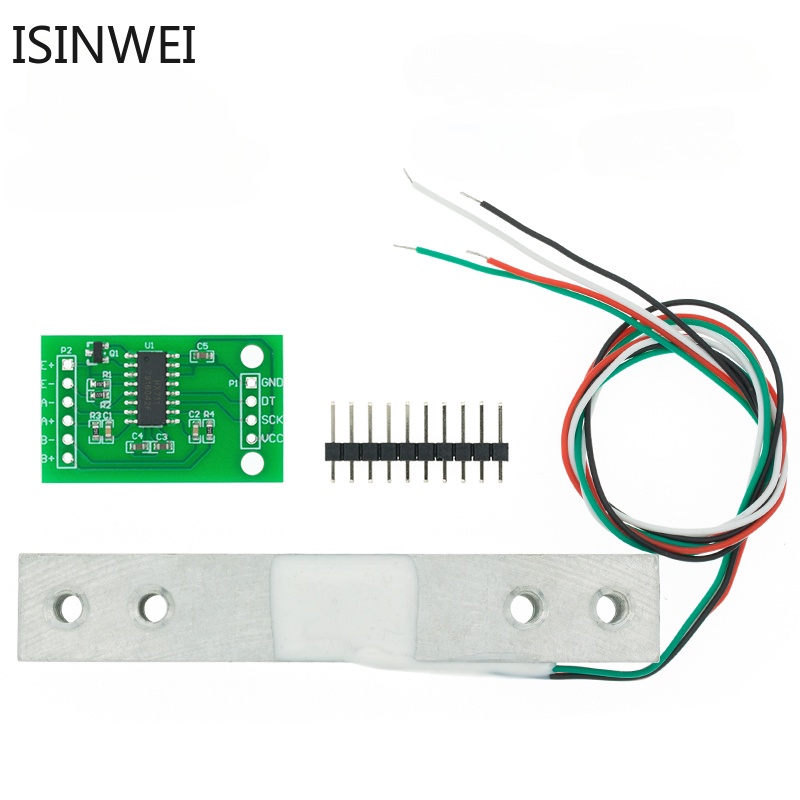 Load Cell 1KG 5KG 10KG 20KG HX711 AD Module Weight Sensor Electronic ...
