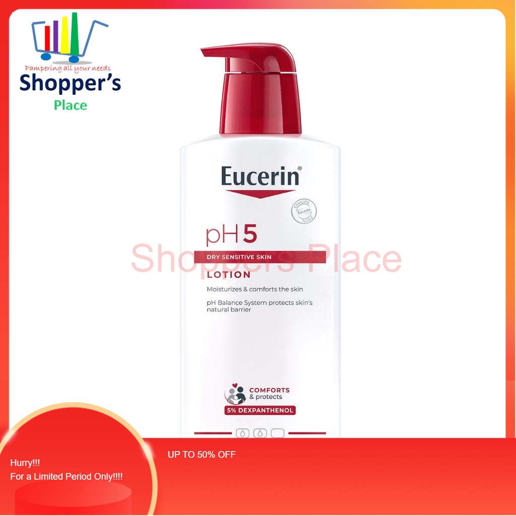 Eucerin PH5 Lotion 400ml ( Dry Sensitive Skin ) | Shopee Singapore