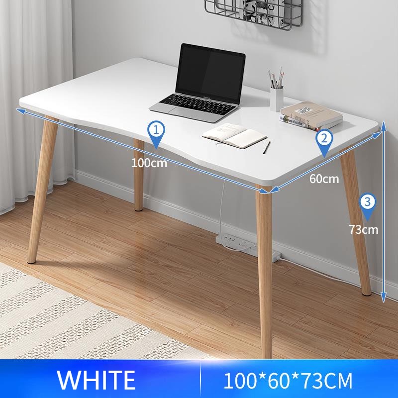 eLIVING 🇸🇬SG STOCK Nordic Study Table Computer Desk Work Table Study ...