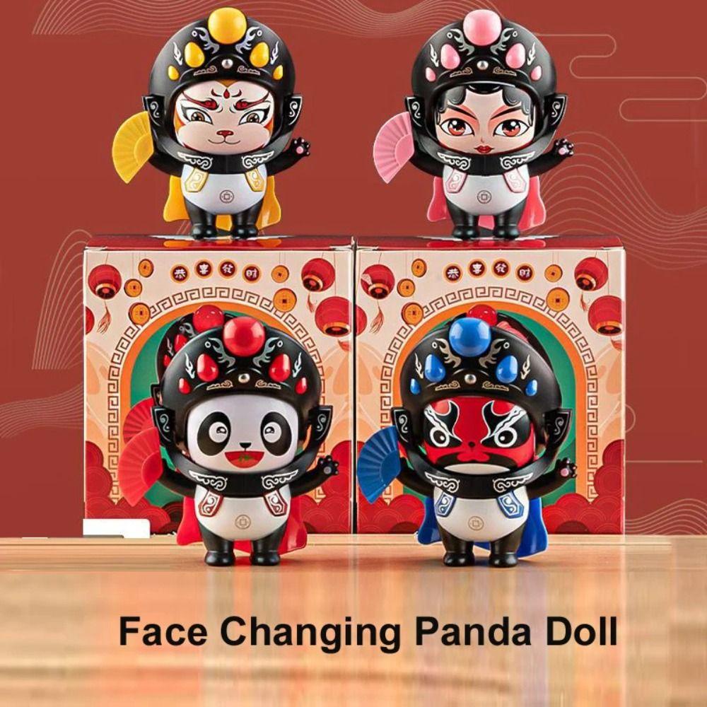 LAFAYE Face Changing Panda Doll, Face Change Sichuan Opera Sichuan Face ...
