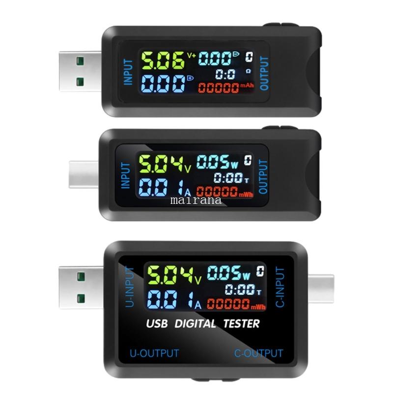 【MT】 USB Tester Digital Voltmeter Amperimetro Current Voltage Meter USB ...