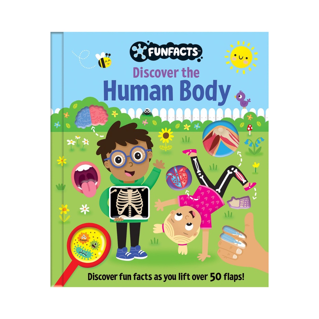 Human Body Lift The Flaps Board Book With 50+ Flaps (Hardcover ...