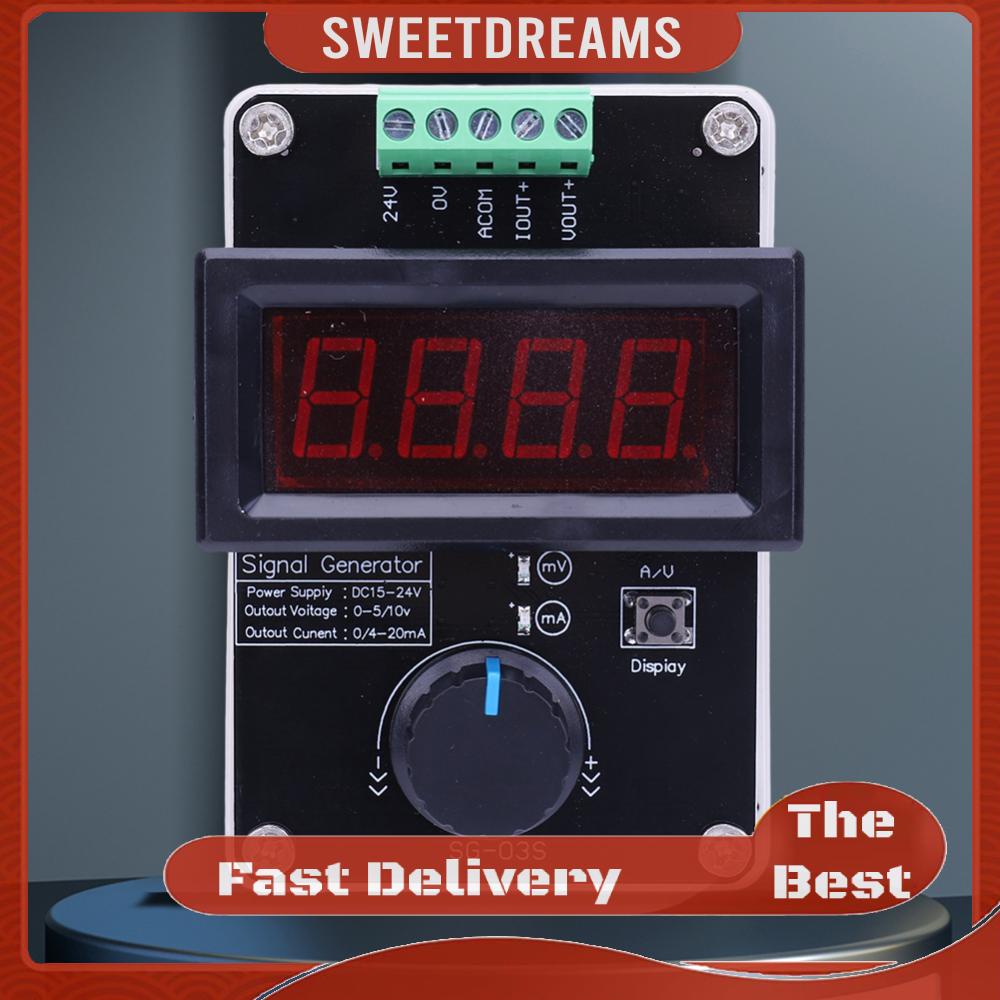 0-20mA/4-20mA/0-10V Adjustable Signal Generator Current Voltage Analog Simulator | Shopee Singapore