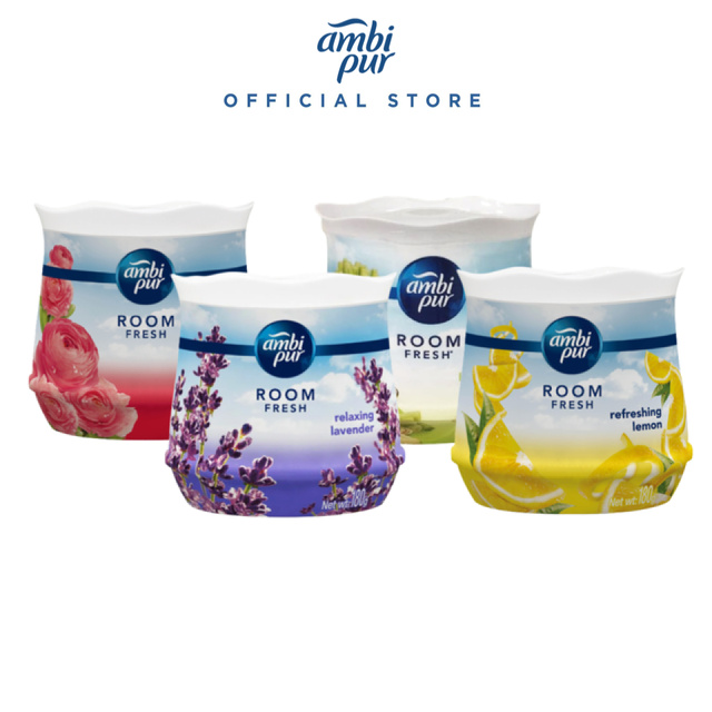 Ambi Pur Air Freshener Room Fresh Scented Gel Assorted (180g) | Shopee Singapore